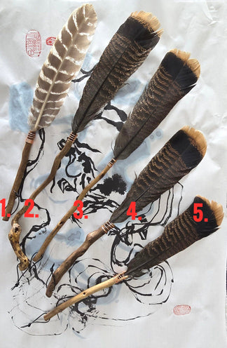 Artisan Feather Brushes – Single Feather Brushes – Elizabeth ...