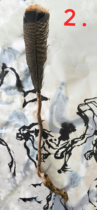 Artisan Feather Brushes – Single Feather Brushes – Elizabeth ...