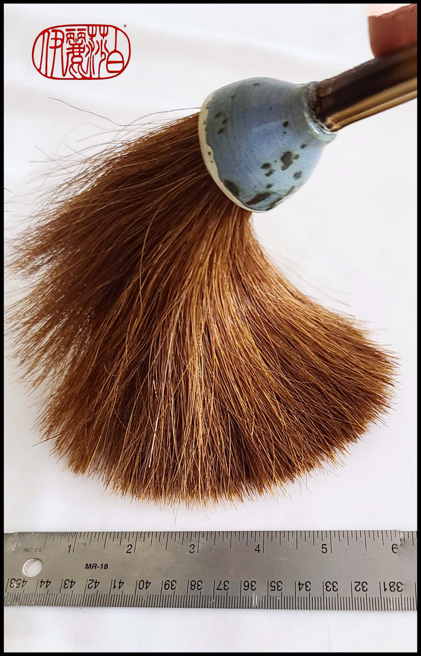 Auburn Horsehair Sumi-e Paintbrush With Ceramic Ferrule #SPB102 ...