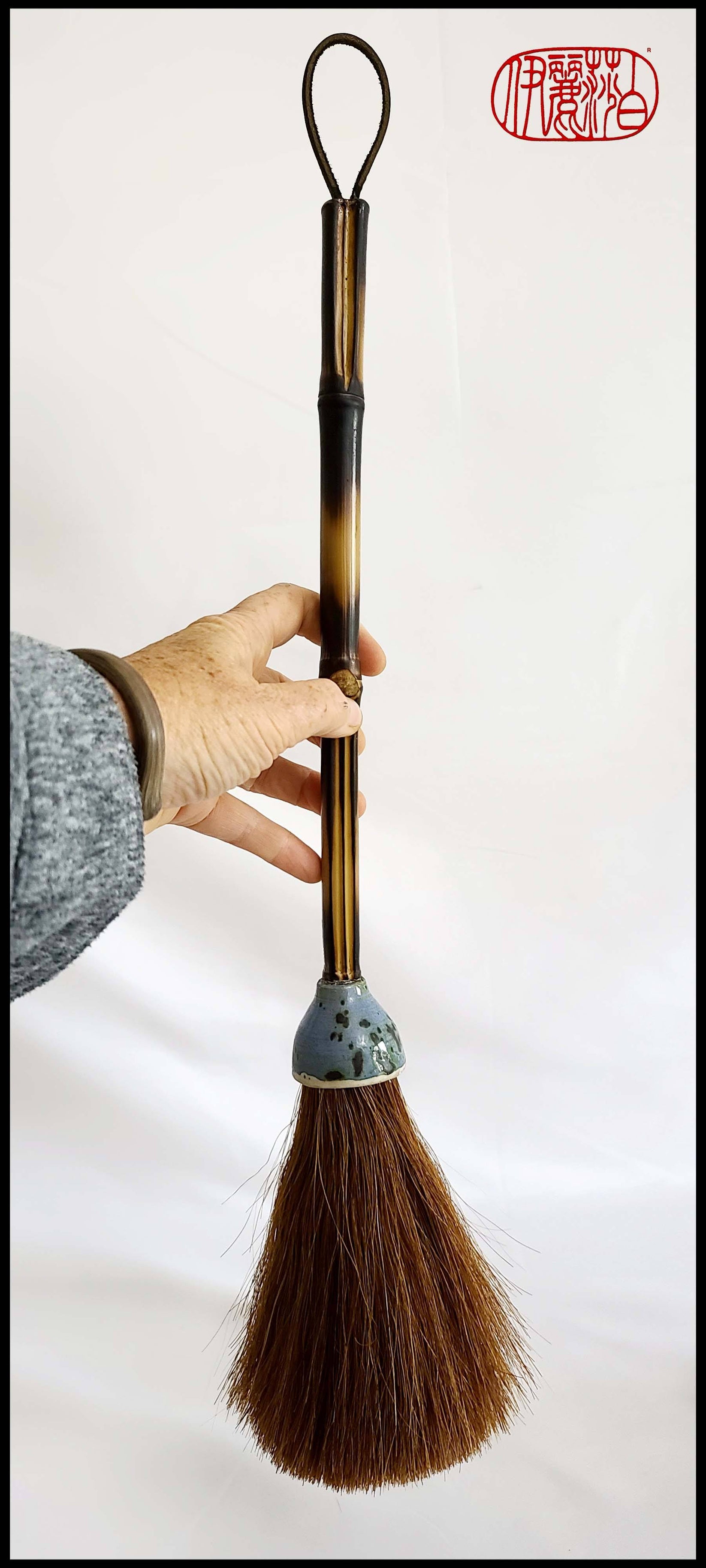 Auburn Horsehair Sumi-e Paintbrush With Ceramic Ferrule #SPB102 ...