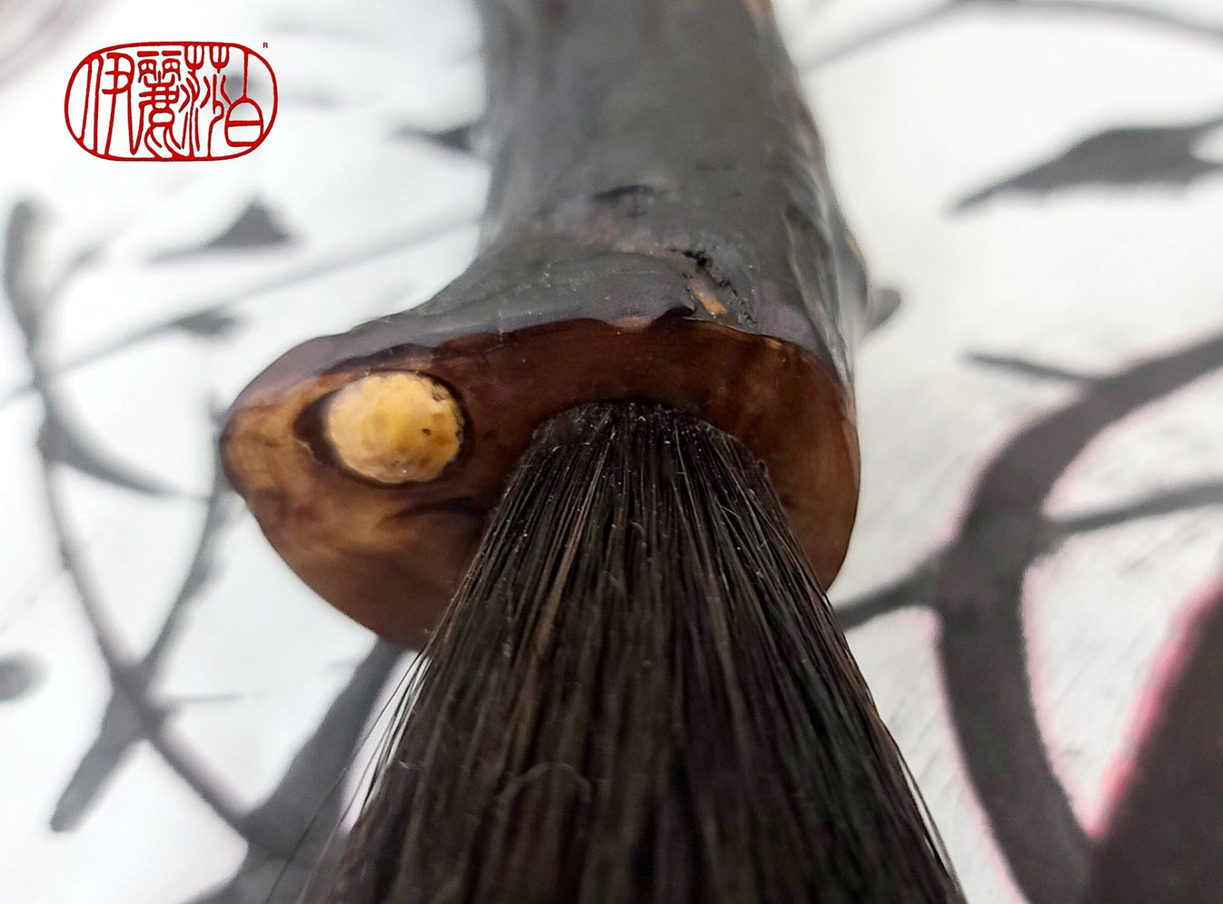 Black Horsehair Sumi-e Paint Brush SB 202 – Elizabeth Schowachert Art