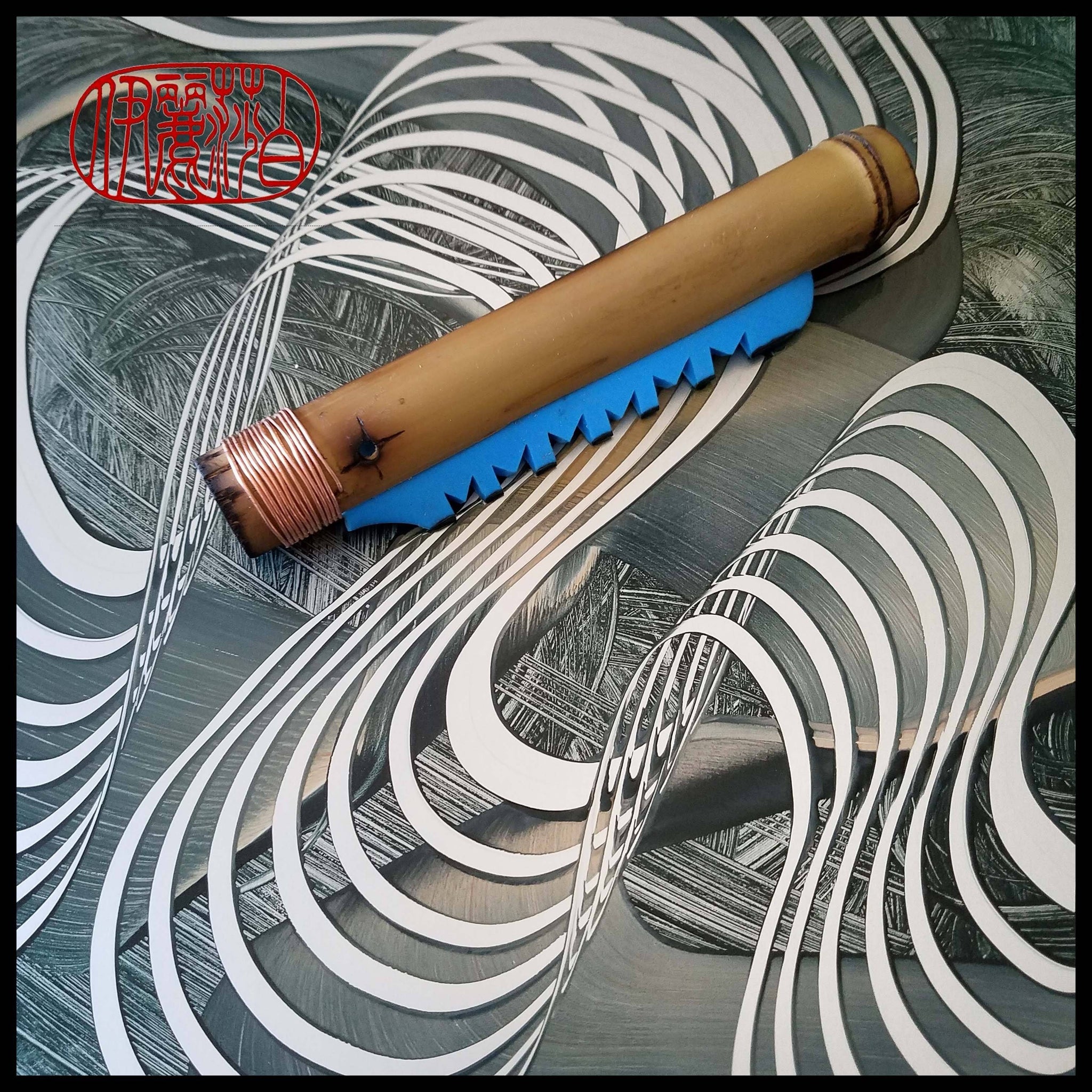 Silicone Blade Mark Making Tool For Encaustic Hot Box 1X (2" - 12") – Elizabeth Schowachert Art