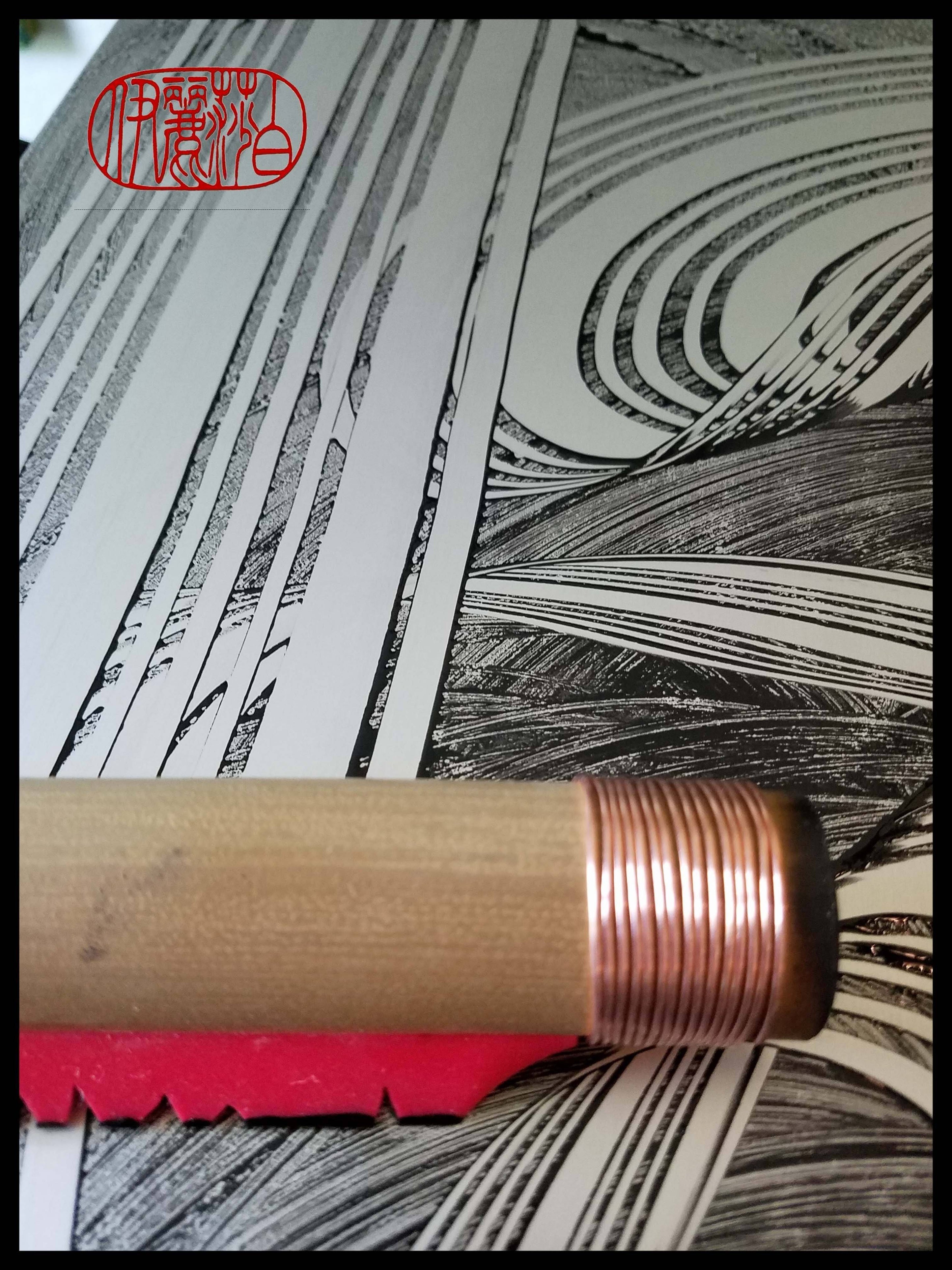 Silicone Blade Mark Making Tool For Encaustic Hot Box 1P (2" - 12 ...