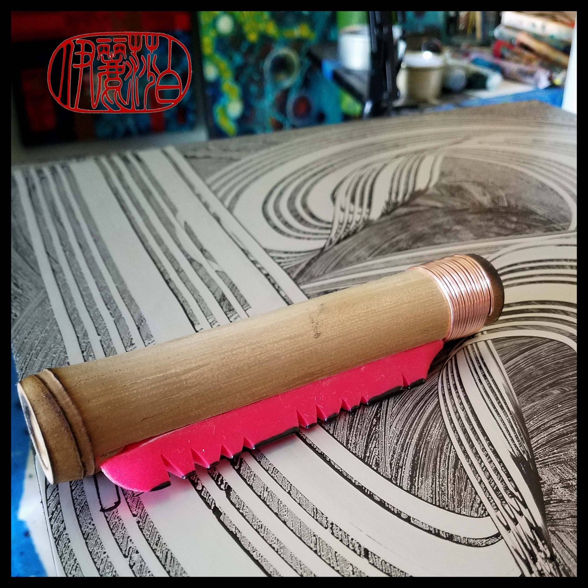 Silicone Blade Mark Making Tool For Encaustic Hot Box 1P (2" - 12") – Elizabeth Schowachert Art