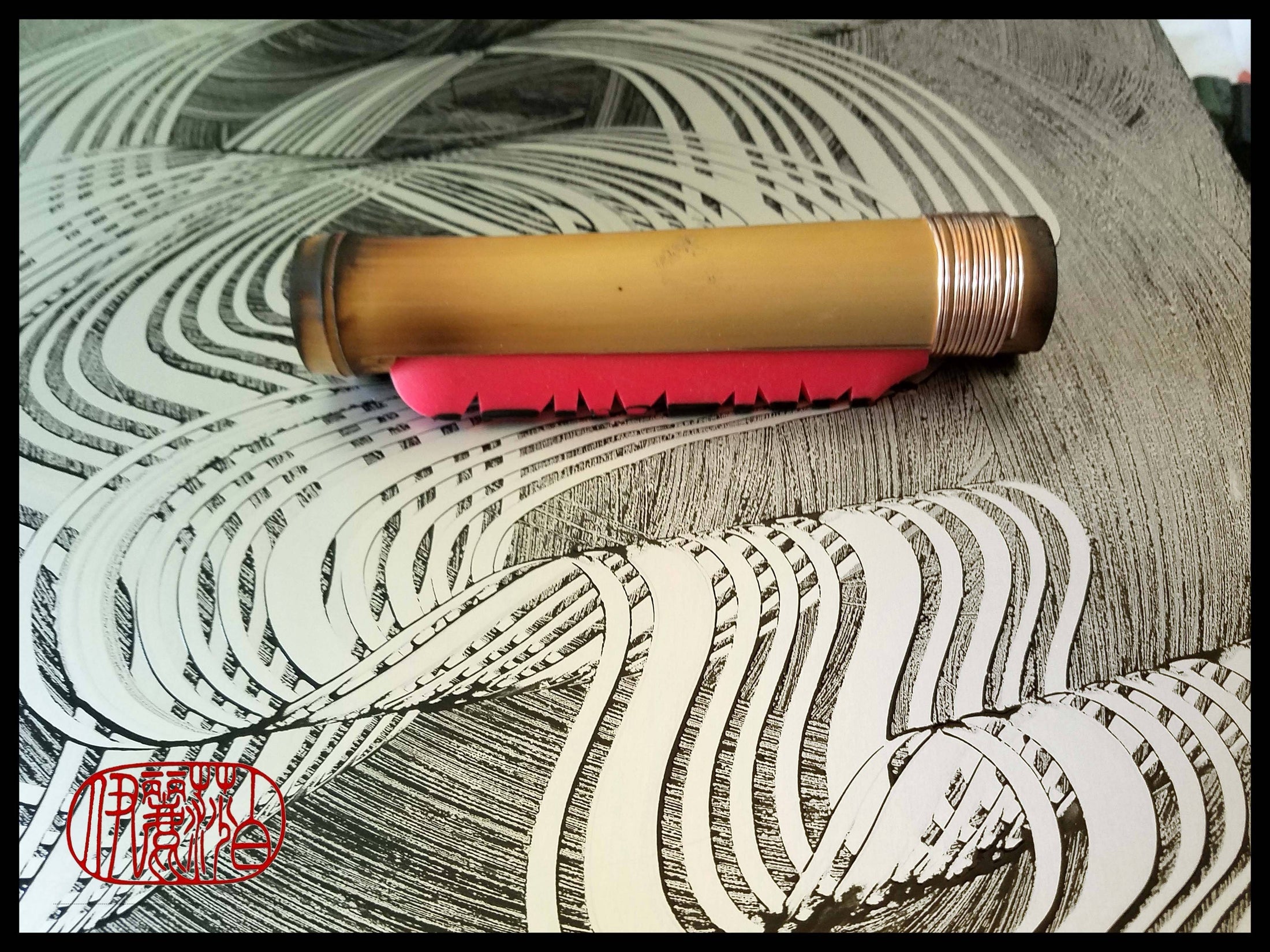 Silicone Blade Mark Making Tool For Encaustic Hot Box 1R (2" - 12 ...