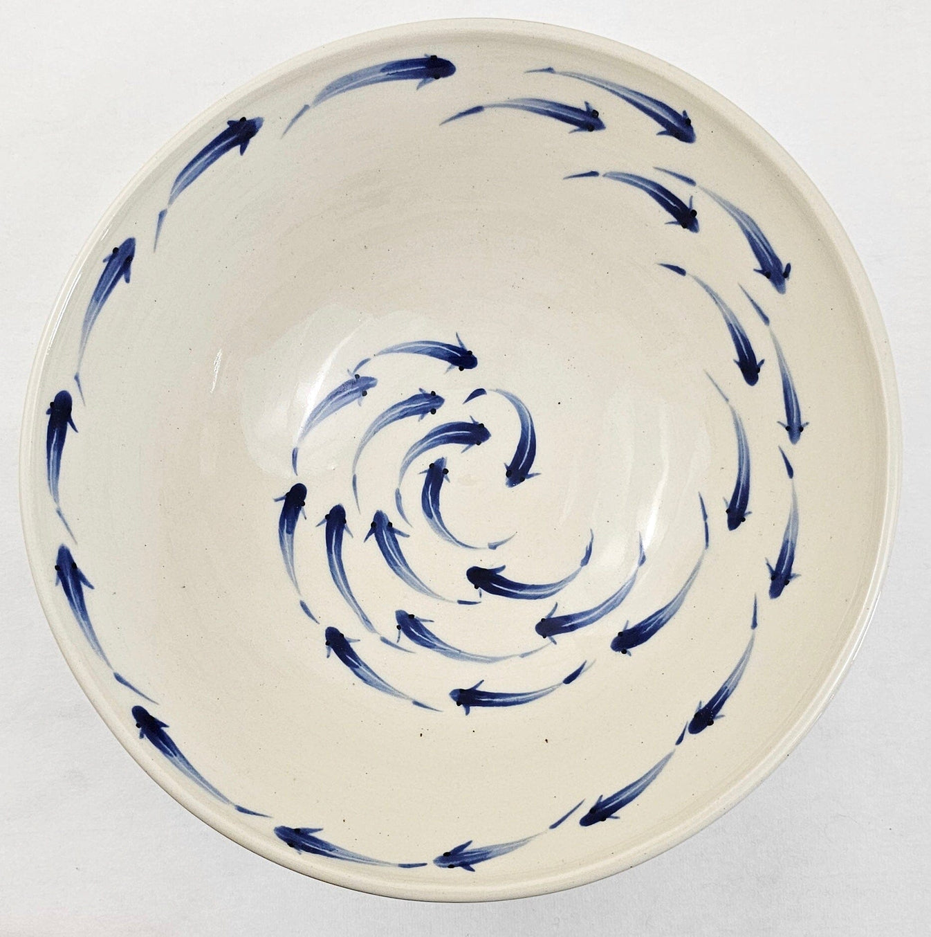 Handcrafted Schooling Fish Bowl: Kim and Elizabeth's Artistry ...