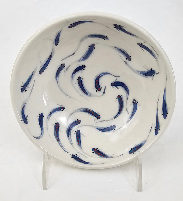 Kim and Elizabeth's Hand-Painted Schooling Fish Bowl – Elizabeth ...