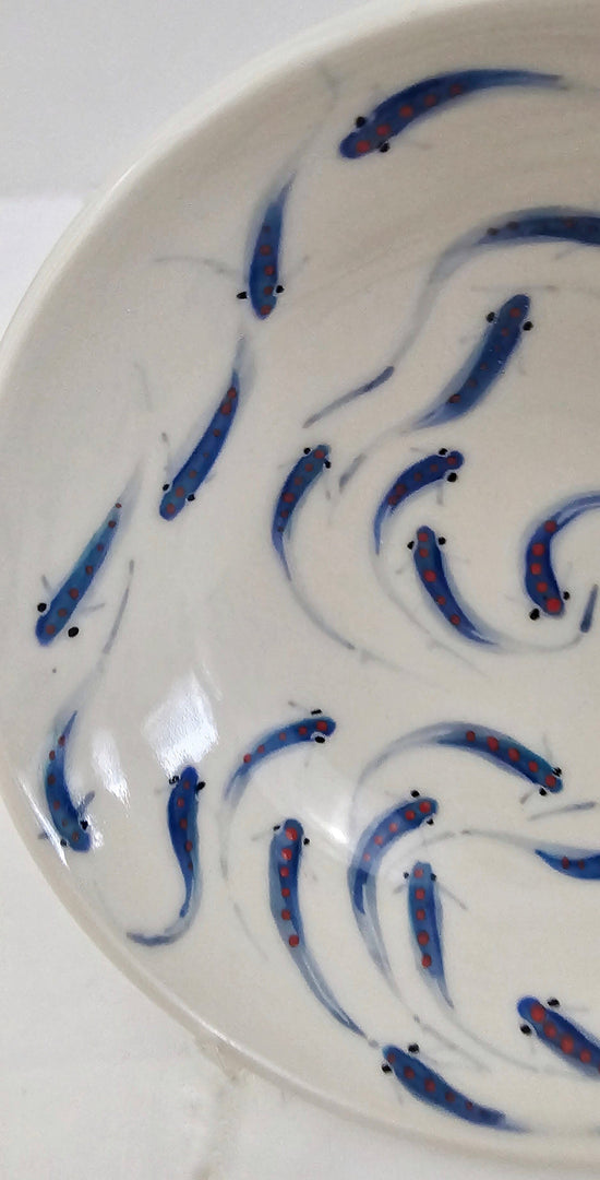 Kim and Elizabeth's Hand-Painted Schooling Fish Bowl – Elizabeth ...