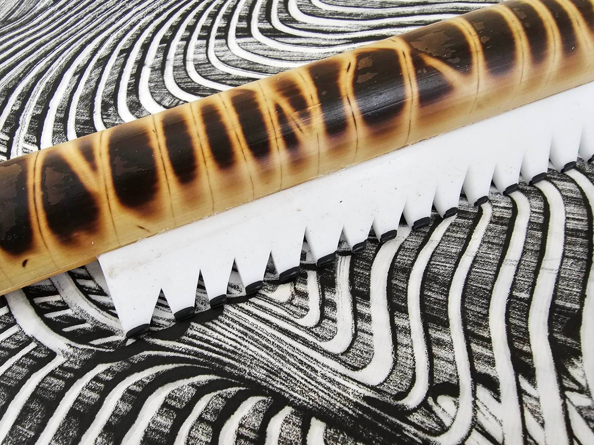 Silicone Blade Multi-Line 3 (2" - 12") – Elizabeth Schowachert Art