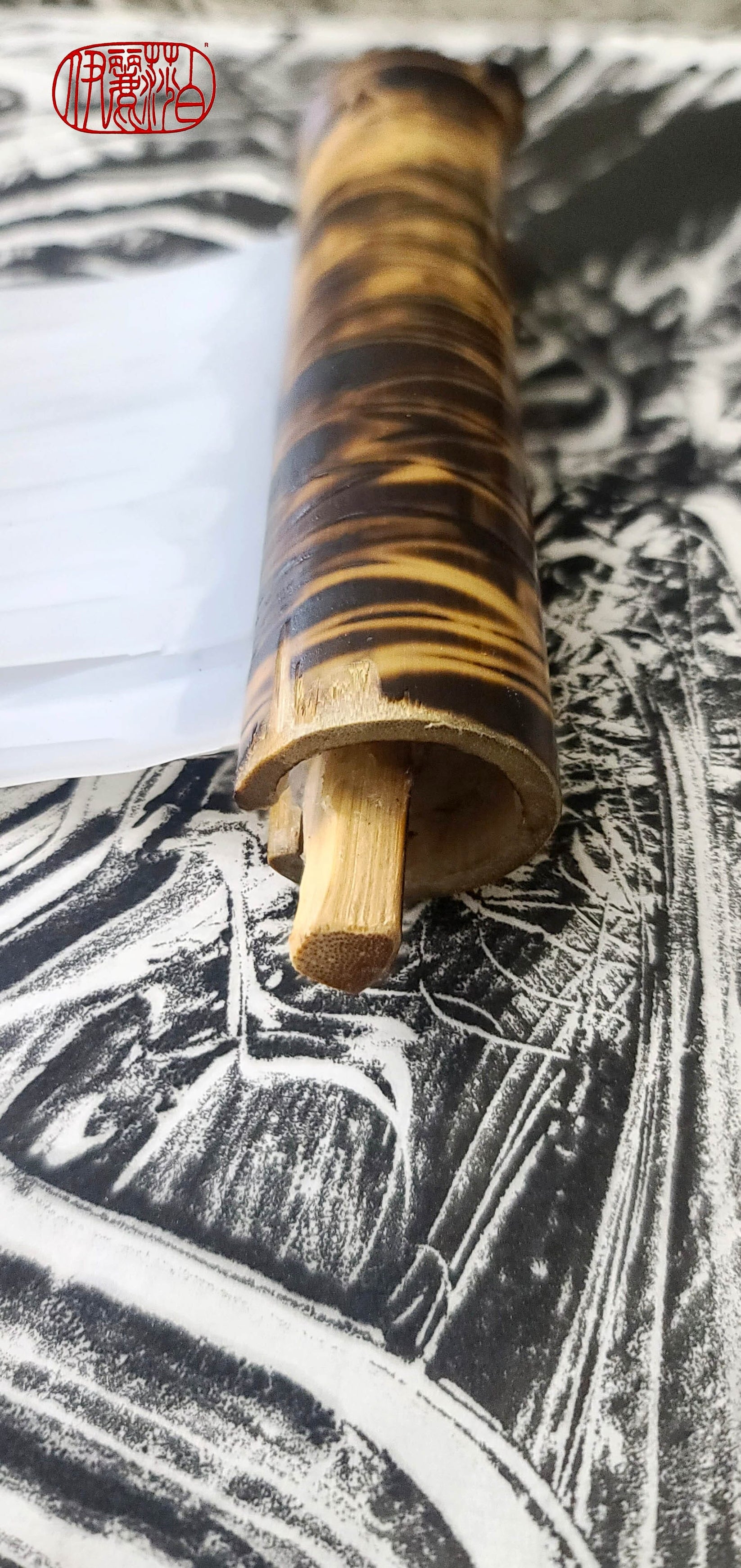 4" Wide Silicone Paint Brush With Bamboo Handle SB 130 – Elizabeth ...