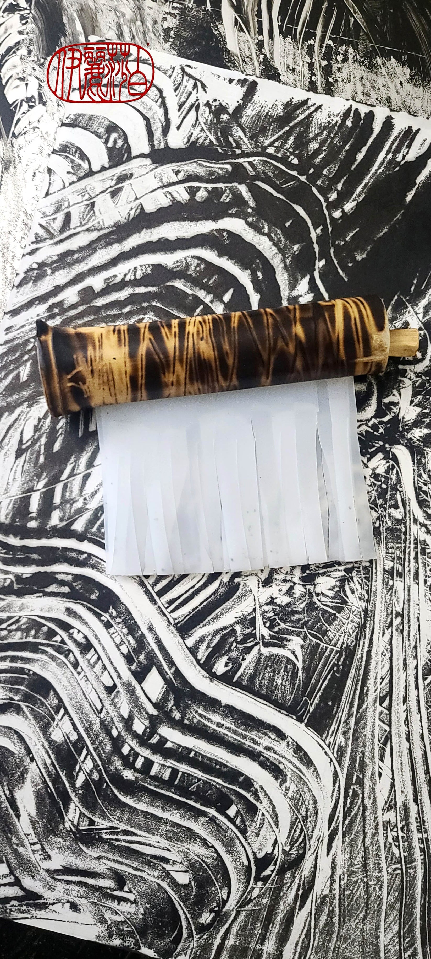 4" Wide Silicone Paint Brush With Bamboo Handle SB 130 – Elizabeth ...