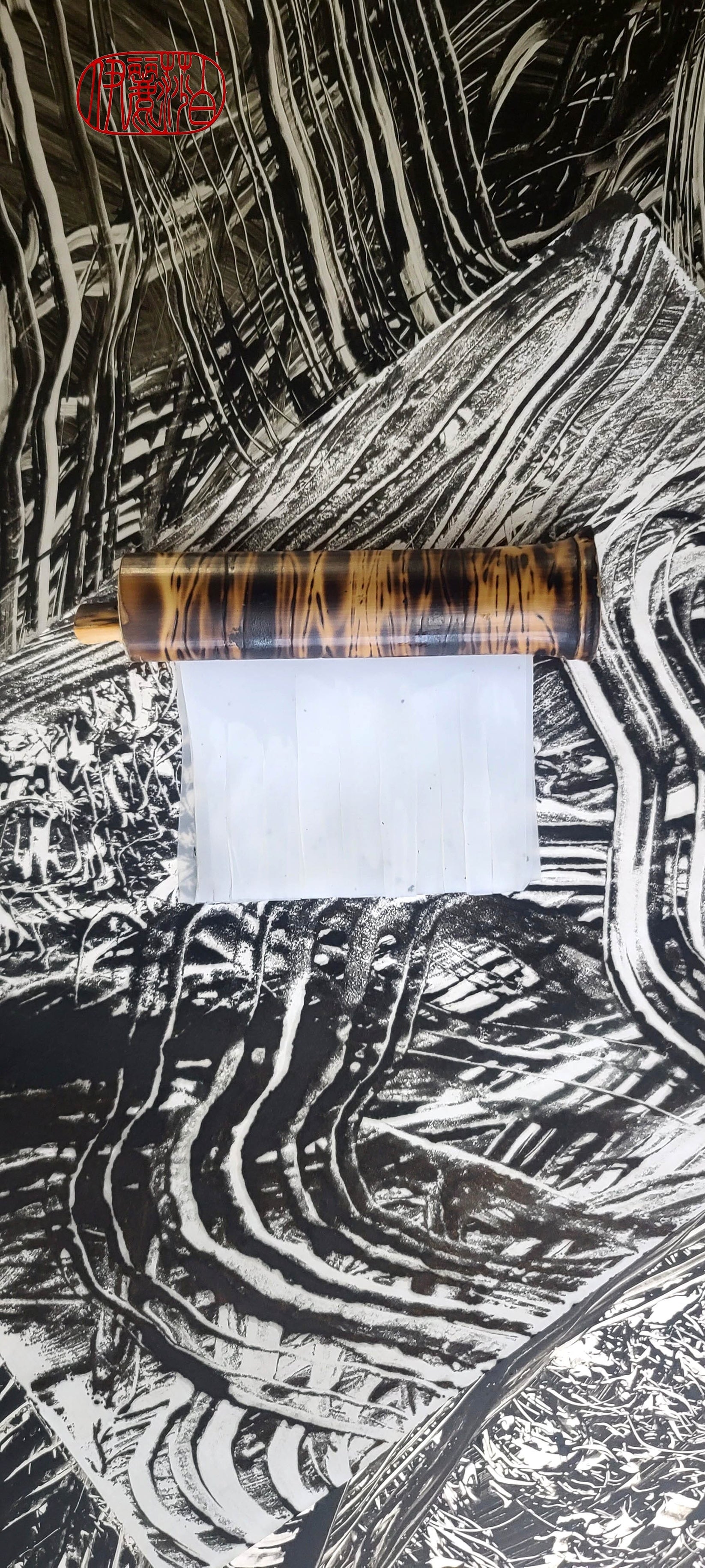4" Wide Silicone Paint Brush With Bamboo Handle SB 130 – Elizabeth ...