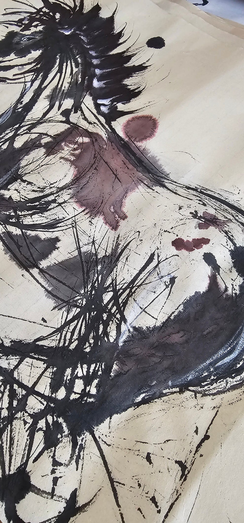 "Wild 8" Ink on Paper Original Artwork – Elizabeth Schowachert Art